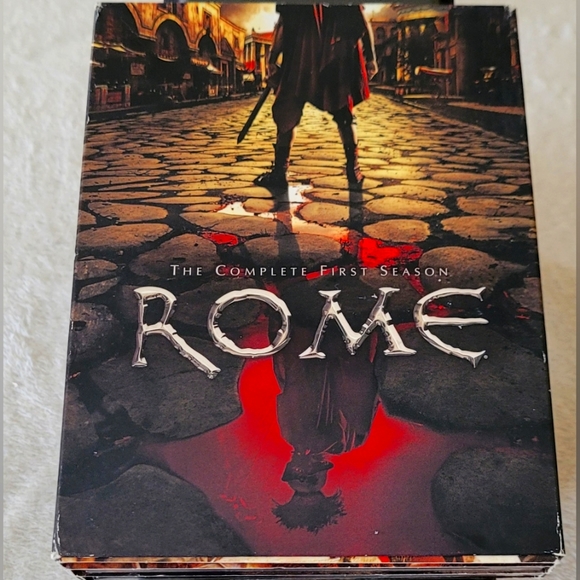HBO | Media | Rome Season Dvd 205 6 Disc Box Set Slipcover Drama Series ...